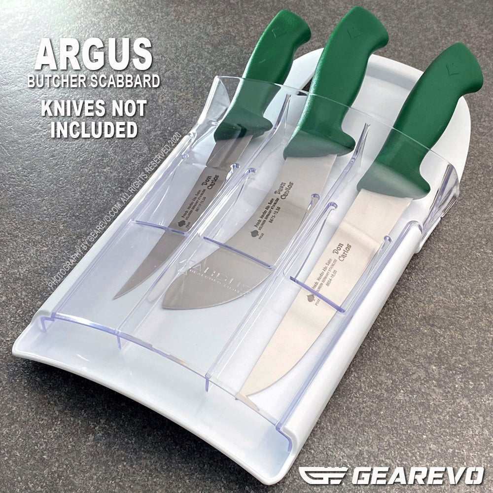 Argus Butcher Scabbard for 3 knives - SCETC (Knives not included ...