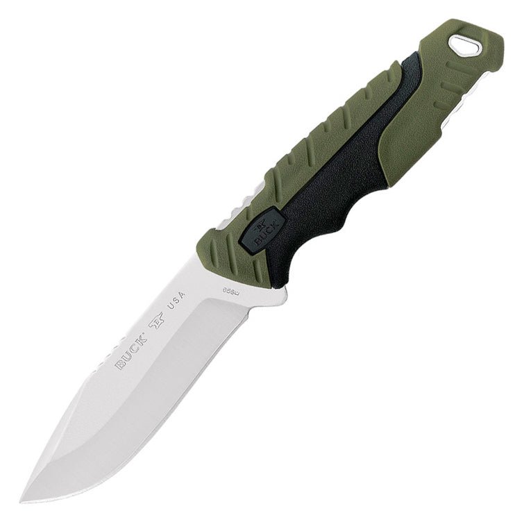 Buck Small Pursuit Fixed Blade Knife with Sheath 0658GRS – Gearevo Malaysia